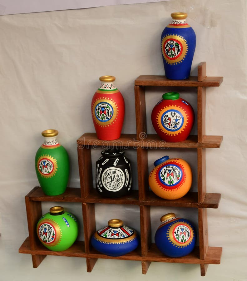 Colorful artifacts stock image. Image of haat, colors - 110858803