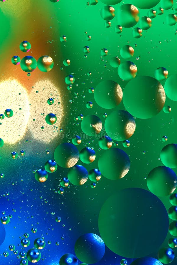 Colorful Artificial Background with Bubbles. Stock Illustration ...