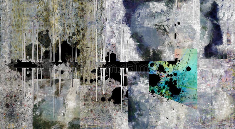 Colorful Artistic Box Designs Stock Illustration - Illustration of ...