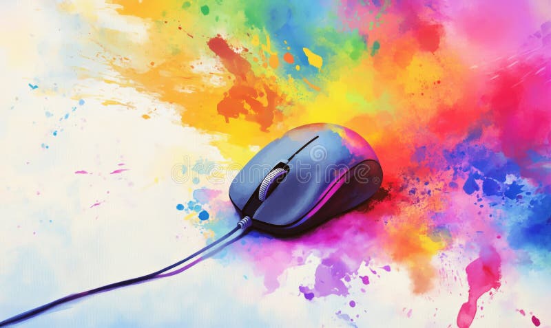Artistic Computer Mouse Splashes Stock Photos - Free & Royalty-Free ...