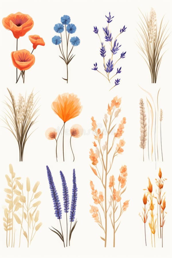 Colorful Assortment of Flowers Perfect for Various Design Projects ...