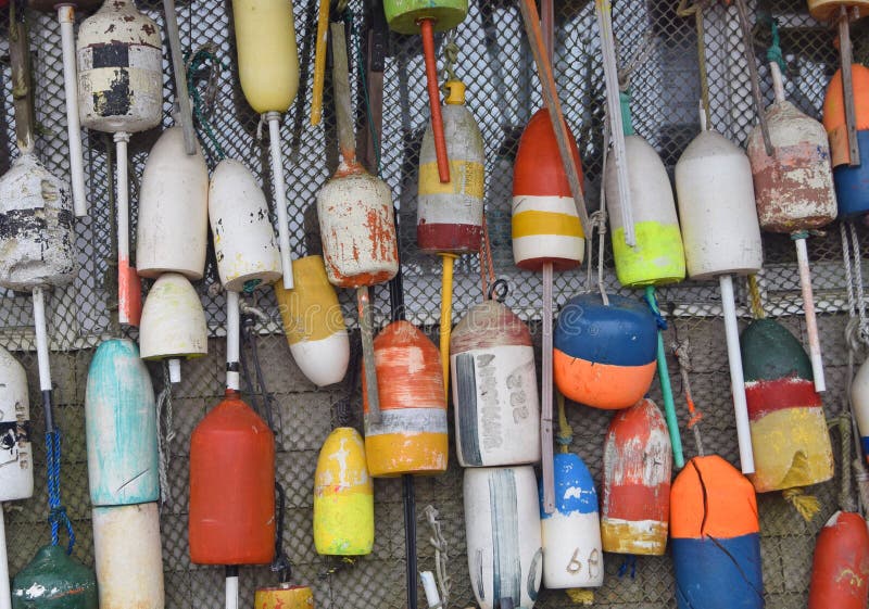 Lobster floats 2 editorial stock photo. Image of island - 100676778