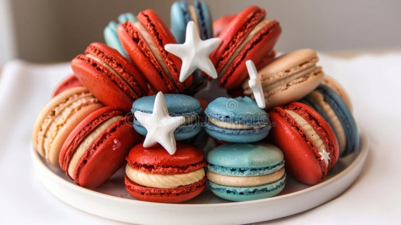 Star Decorations in Vintage Hues, in Treviso, Italy Stock Photo - Image ...