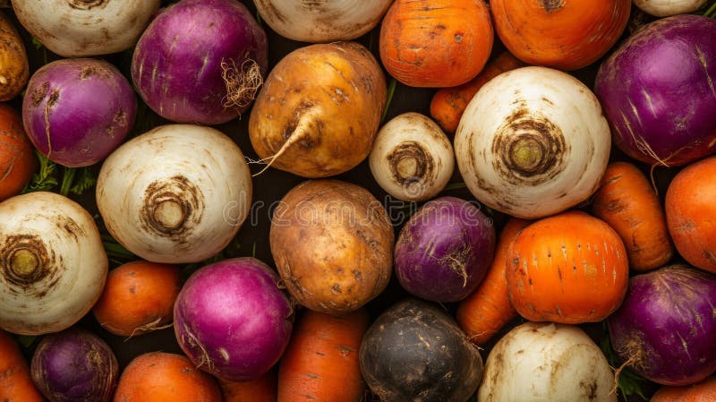 Root vegetables icons. stock vector. Illustration of carrot - 59465386