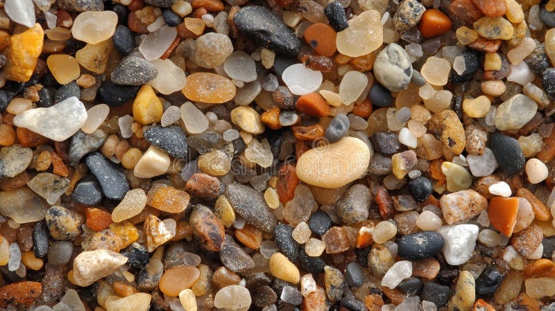 Colorful Assortment Small Pebbles Beach Shoreline Stock Photos - Free ...