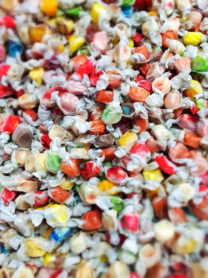 Colorful Assortment of Wrapped Candies Stock Photo - Image of seasonal ...