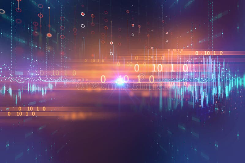 Audio Waveform Abstract Technology Background Stock Illustration ...