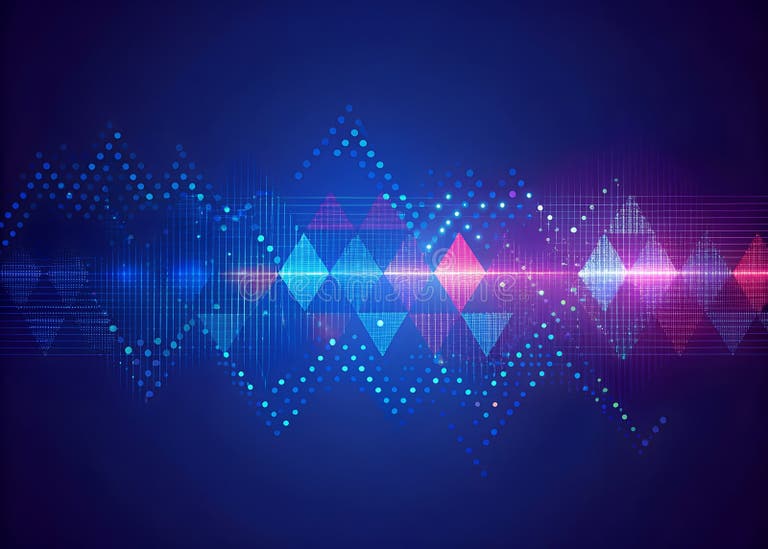 Colorful Audio Waveform Spectrum Visualization – Sound Equalizer ...