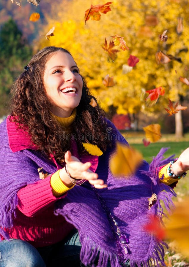 Active autumn 02 stock image. Image of jaunty, fall, carefree - 15484979