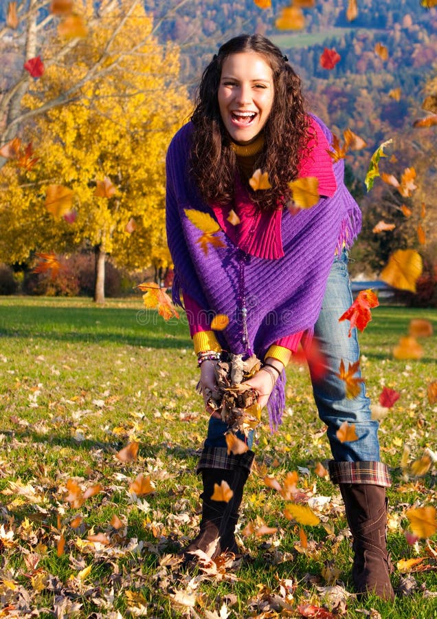 Active autumn 02 stock image. Image of foliage, movement - 15484979