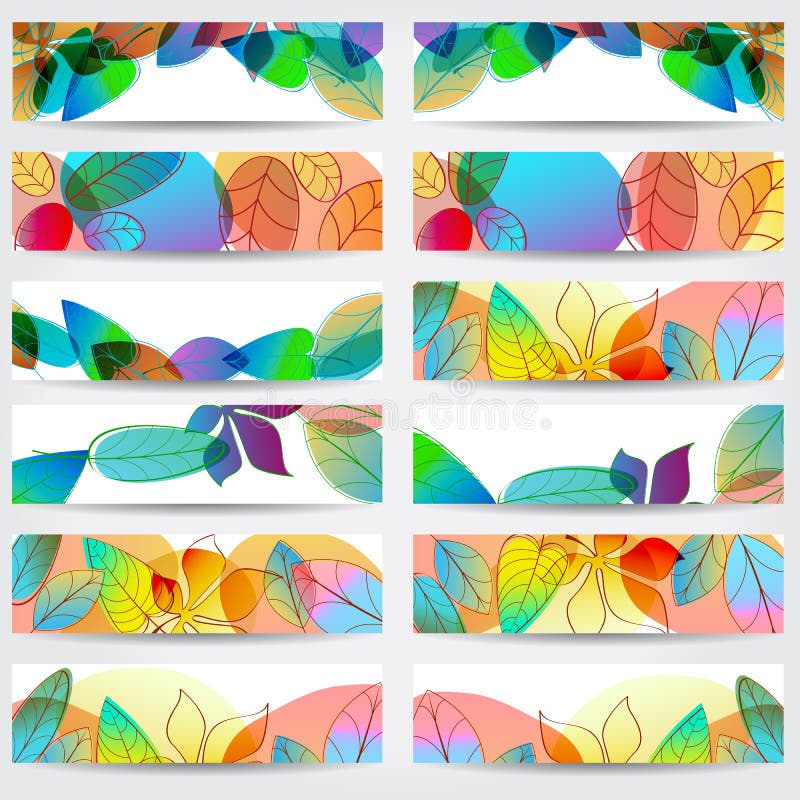 Hand drawn leafes doodle stock vector. Illustration of collection ...