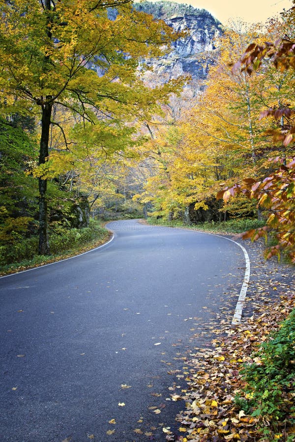 Colorful Autumn road stock image. Image of colorful, beauty - 27968351