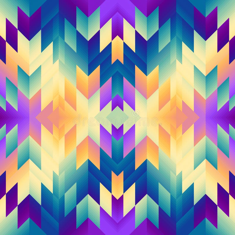 Colorful Aztec Fabric, Wallpaper and Home Decor. Stock Photo - Image of ...