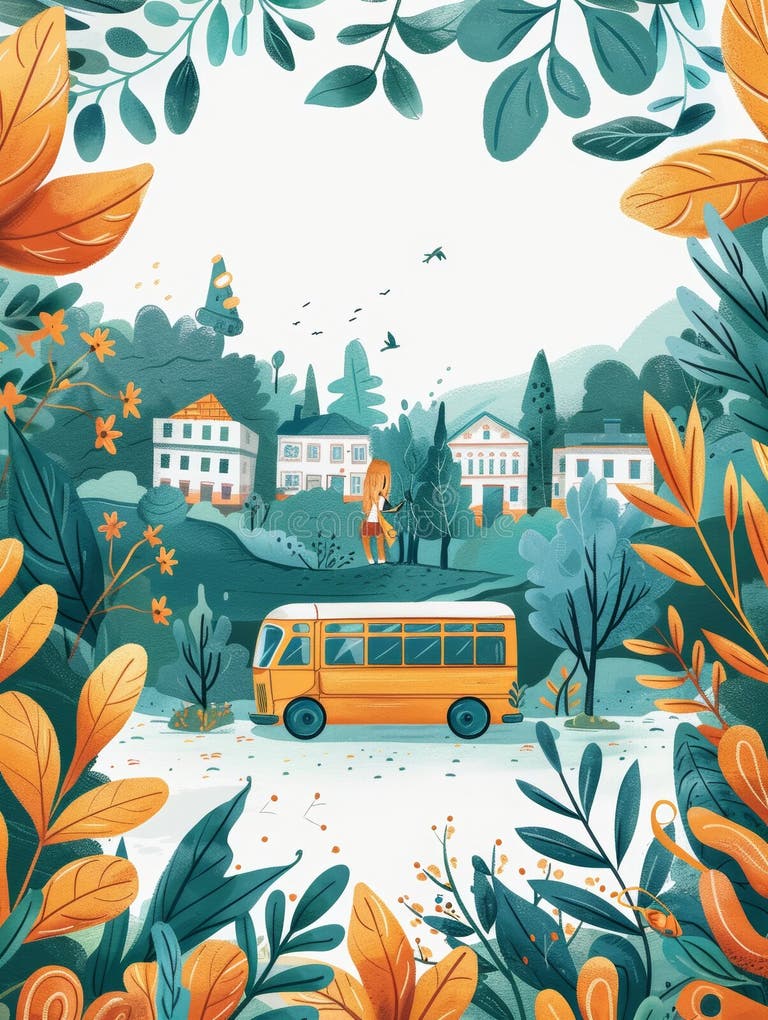Bus Nature Stock Illustrations – 9,336 Bus Nature Stock Illustrations ...