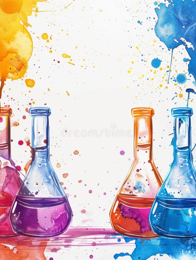 Colorful Science Frame Stock Illustrations – 21,620 Colorful Science ...