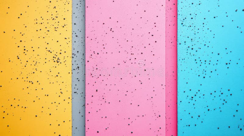 Colorful Backdrop with Textured Patterns in Yellow, Pink, and Blue ...
