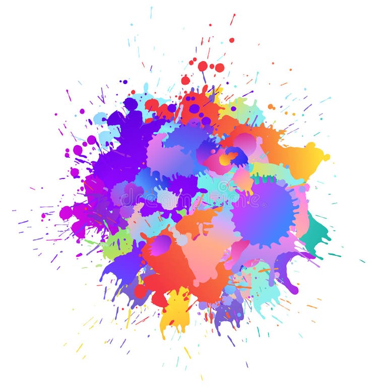 Colorful Splotches Stock Illustrations – 1,578 Colorful Splotches Stock ...