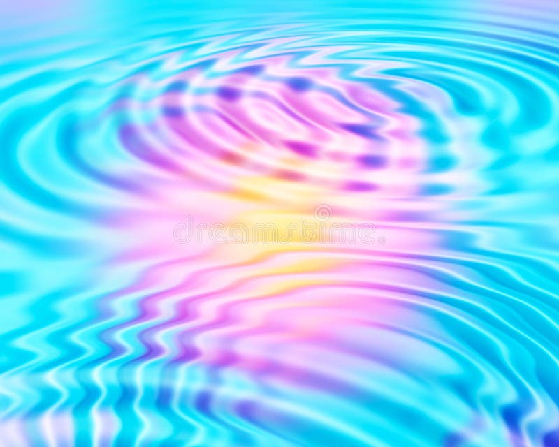 Colorful Background with Abstract Circular Ripples Pattern Stock ...