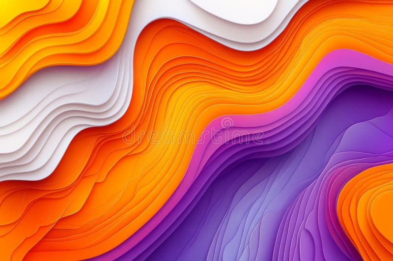 A Colorful Background with Abstract Elements Serves As the Base for a ...