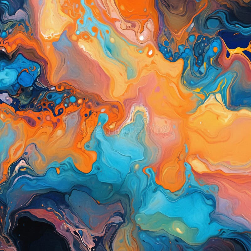 Colorful Background with Acrylic Fill Stock Illustration - Illustration ...