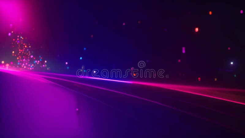 A Colorful Background with Bright Lights Creating a Visually Striking ...
