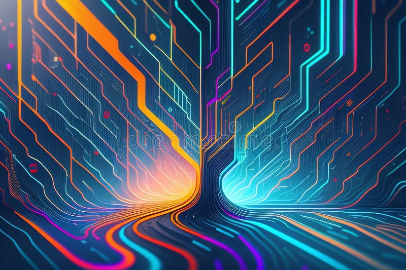 Electrical Traces Stock Illustrations – 417 Electrical Traces Stock ...