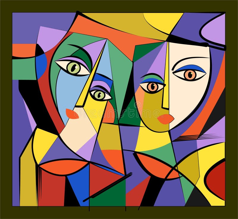 Abstract composition 2-303 stock image. Image of shapes - 273207817