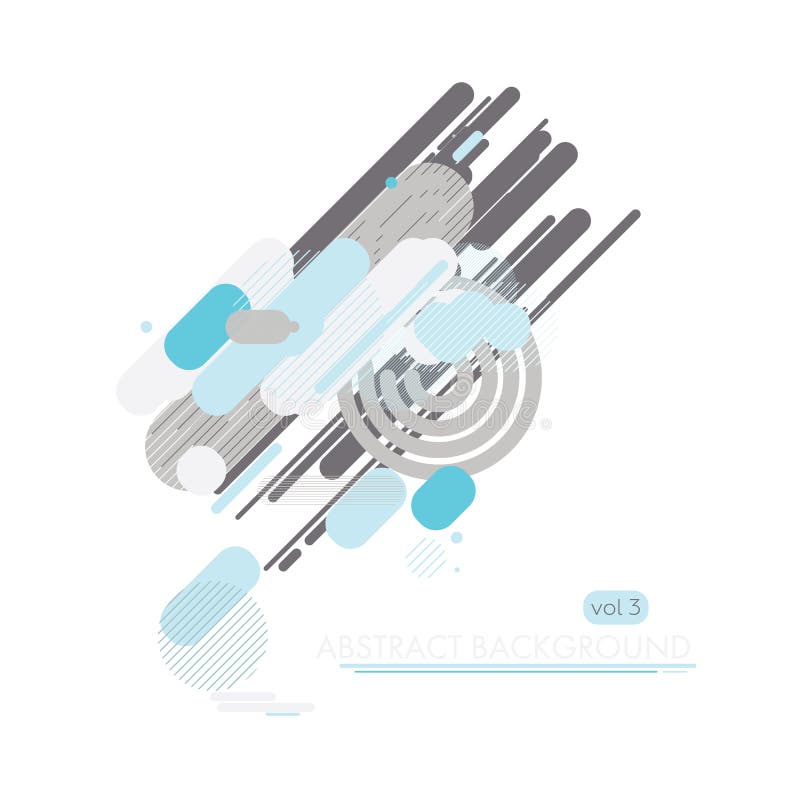 Colorful Background Design Elements Stock Vector - Illustration of ...