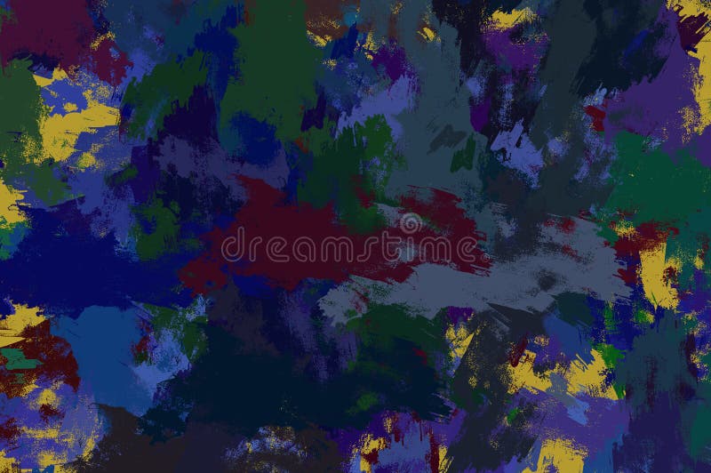 Colorful Background Dotted with Paint Splashes Stock Illustration ...