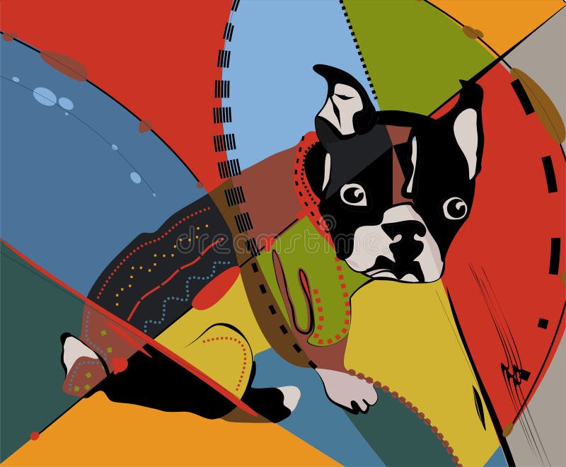 Abstract Composition 19-333 Stock Vector - Illustration of light ...