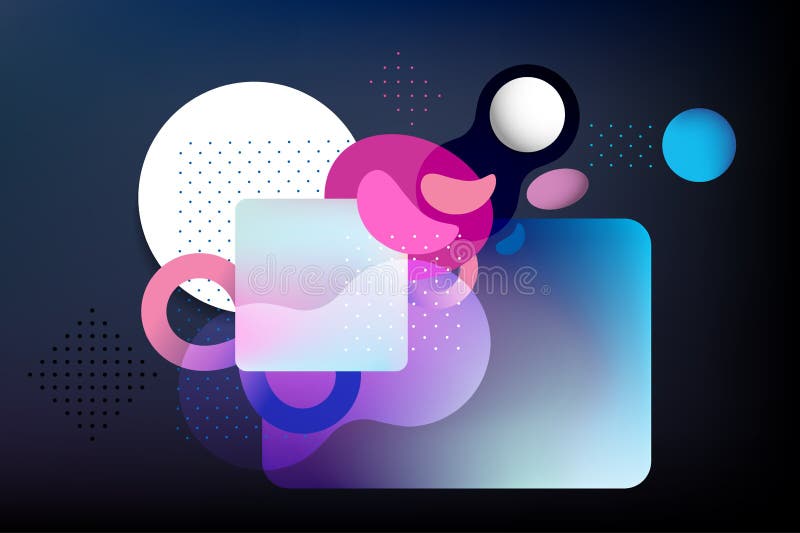 Colorful Background. Holographic Gradient in Surreal Space, Spherical ...