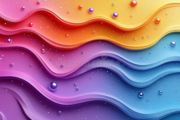 Colorful Background with Layered Waves and Vibrant Gradient Designs ...