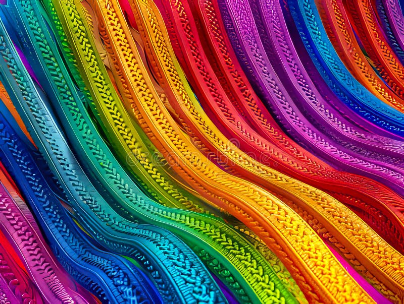 A Colorful Background with Many Different Colored Lines Stock Image ...