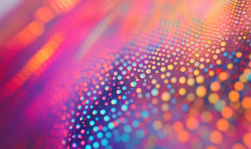 A Colorful Background with Many Dots Stock Illustration - Illustration ...