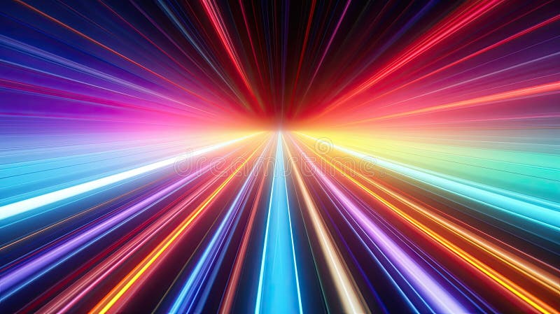 Colorful Background with Middle Lines Stock Illustration - Illustration ...