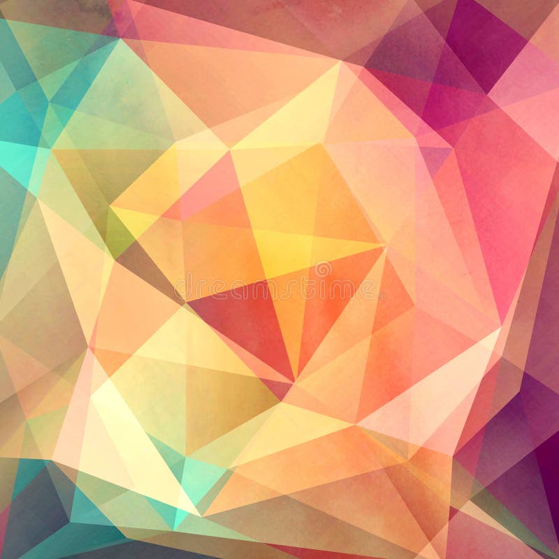 Colorful Background With Polygons Picture. Image: 56215410