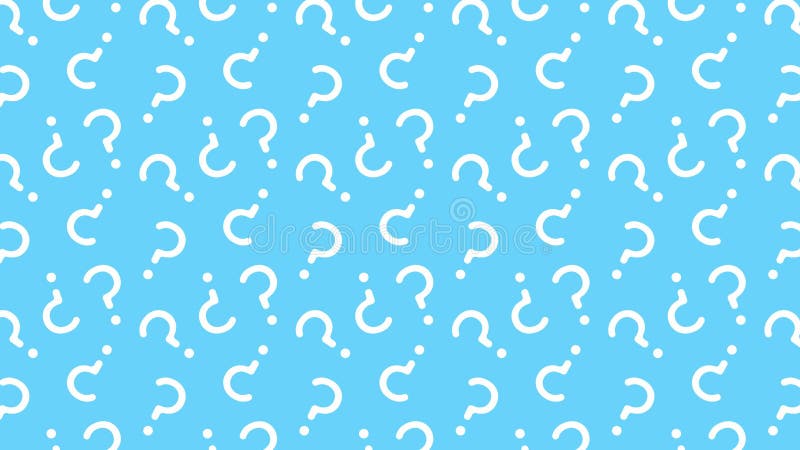 Colorful Background with Question Marks 4K Stop Motion Video. Abstract ...