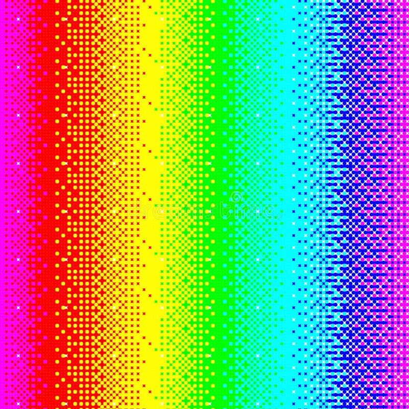 Colorful Background with Rainbow Dots. Vector Illustration EPS 10 Stock ...