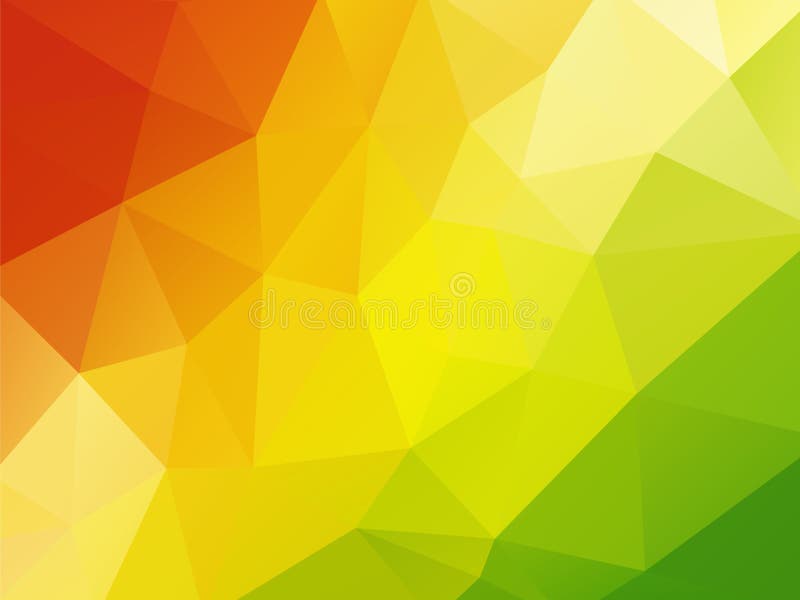 Colorful Background Red Yellow Green Stock Illustration - Illustration ...
