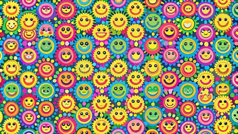 Repeating Smiley Stock Illustrations – 390 Repeating Smiley Stock ...