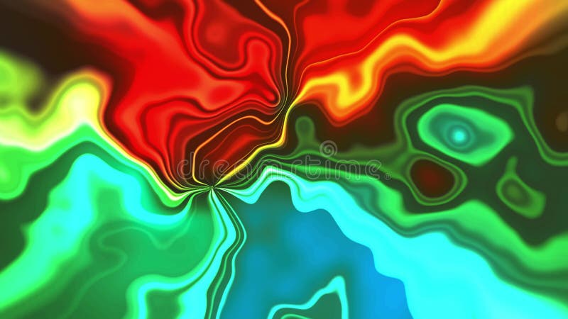 The Colorful Background Rotating and Changing Colors is Very Beautiful ...