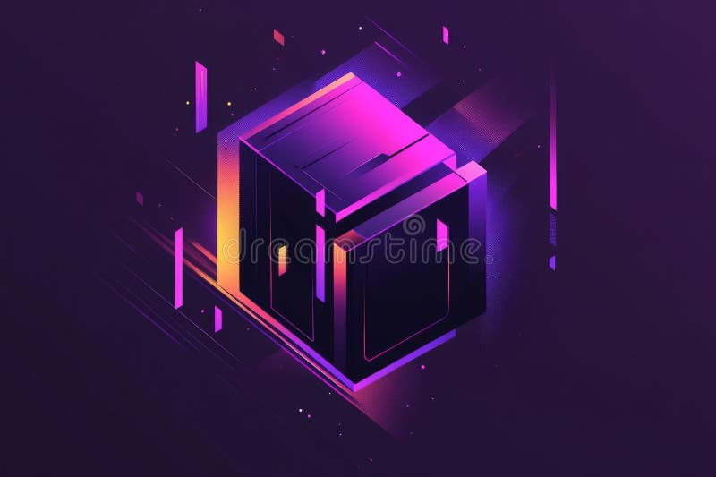 A Colorful Background Serves As the Base for a Vibrant Abstract ...