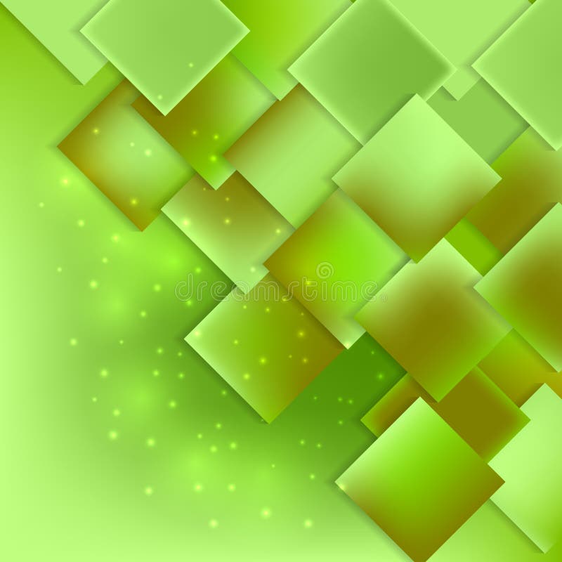 Colorful Background of Simple Squares Stock Vector - Illustration of ...