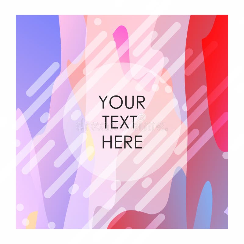Colorful Background with Typography Design Vector Stock Vector ...