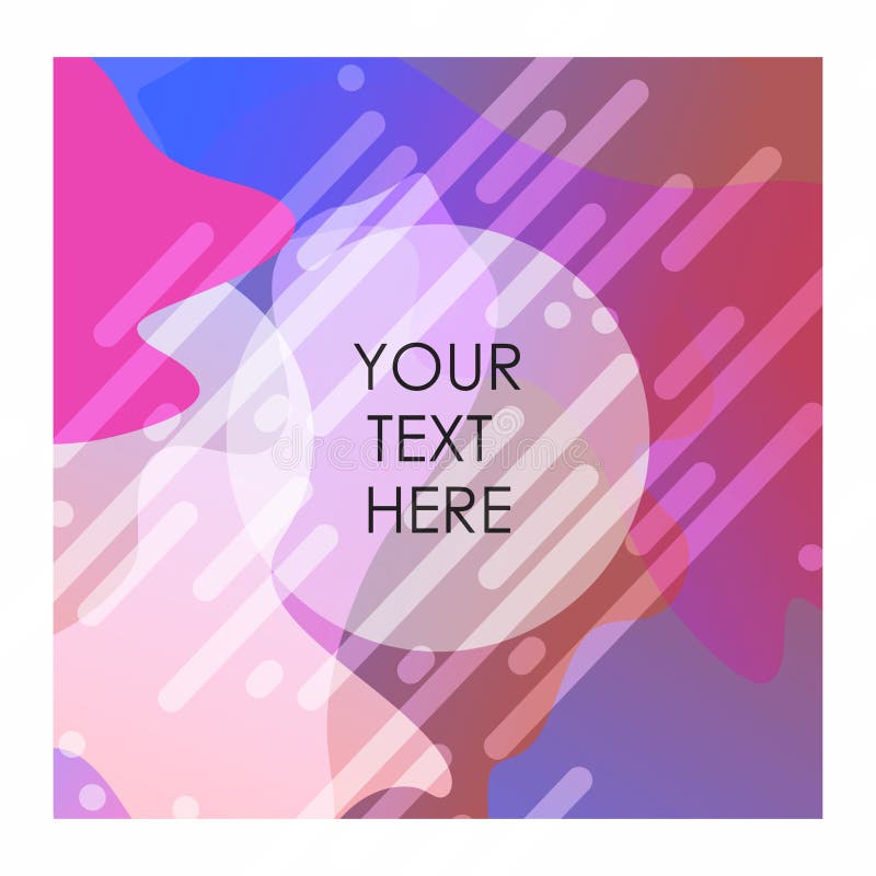 Colorful Background with Typography Design Vector Stock Vector ...