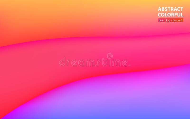 Colorful Background, Waves, Volume, Trend Vector Stock Vector ...