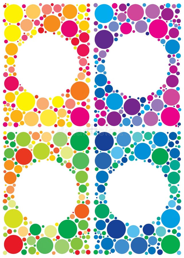 Colorful backgrounds pack stock vector. Illustration of colored - 31058949