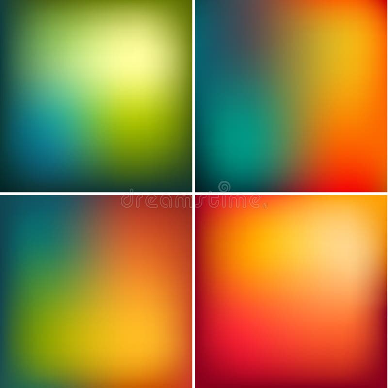 Colorful backgrounds set stock vector. Illustration of colorful - 33992469