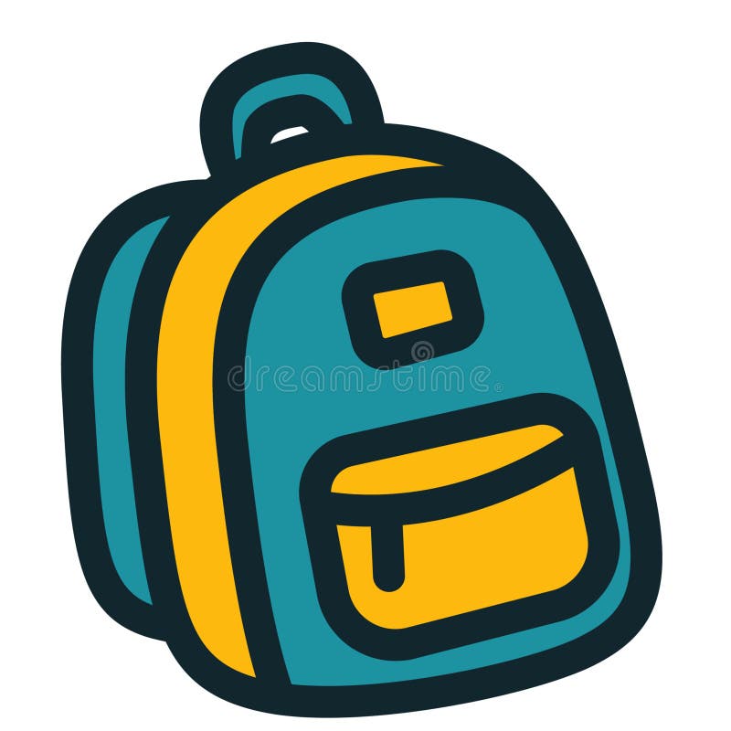 Backpack Cartoon Stock Illustrations – 87,863 Backpack Cartoon Stock ...