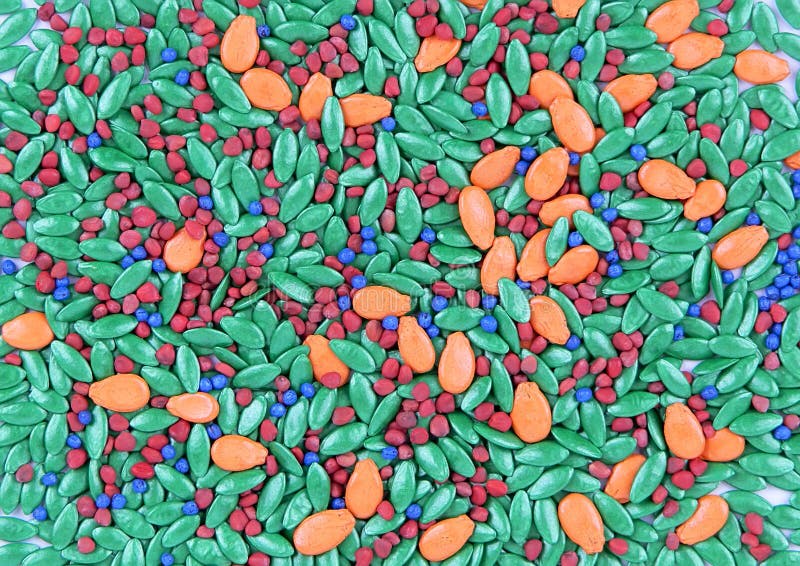 Colorful Backround Of Professional Seeds Stock Image - Image of fennel ...